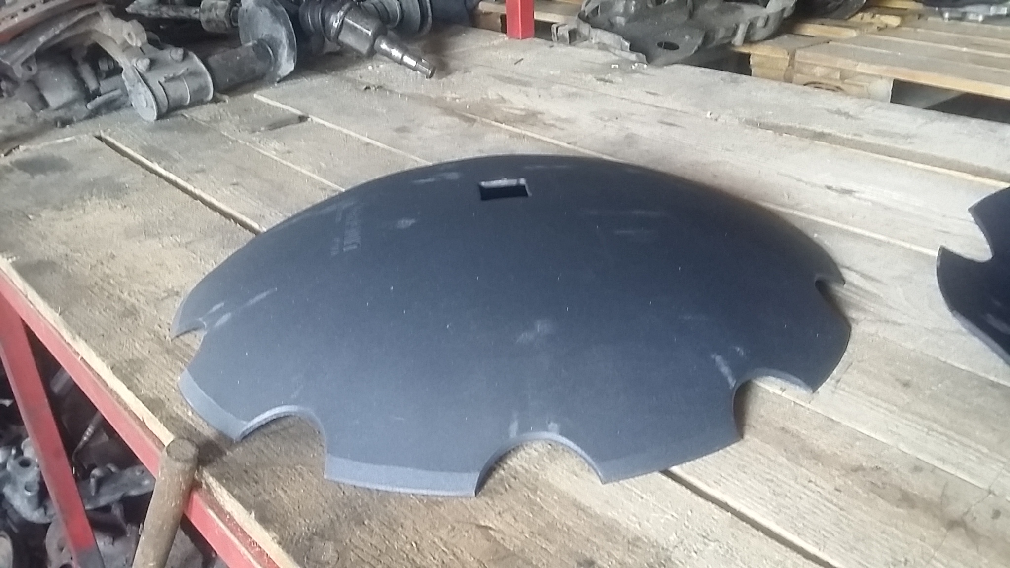 Vand talere de disc crenelate cu dimensiunea 610 mm